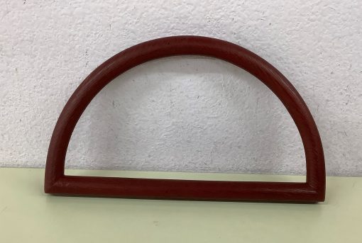 Red Half Circle Frame | Fiberworks