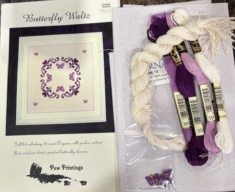 Paw Printings – Butterfly Waltz kit | Fiberworks