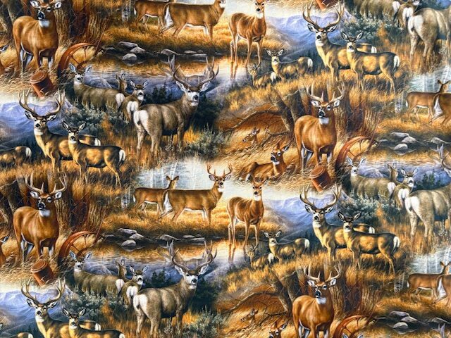 David Textiles -Deer Glance 3146 | Fiberworks